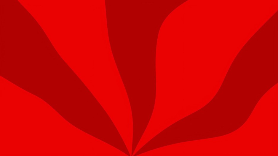 Warp squiggle shaped pattern lines background vibrant red dark red ...