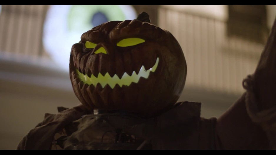 scary animatronic jack o lantern halloween decoration on display in ...